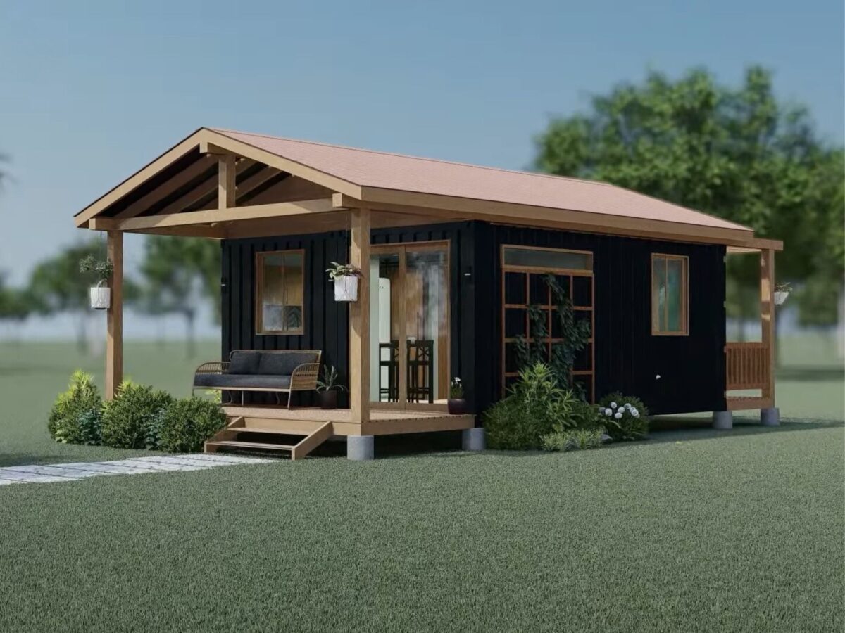 This Chic Little Shipping Container Provides All The Coziness You Need ...