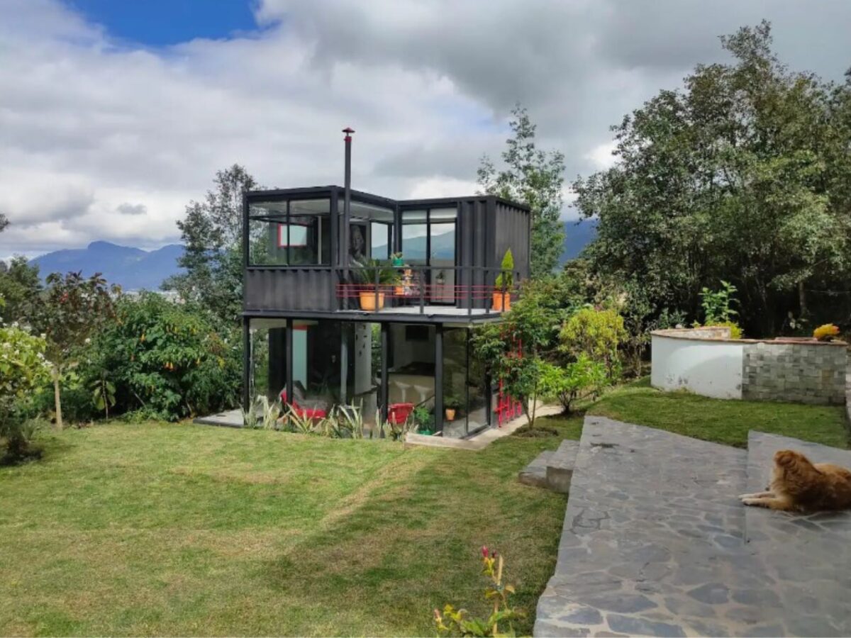 This Beautiful Container House Is The Perfect Place For All Nature Lovers
