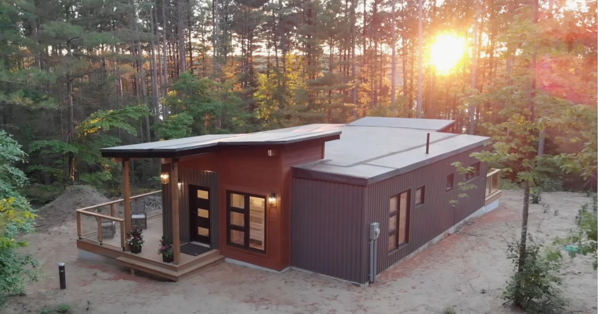 You Won't Believe What This Modern Lake House Actually Is