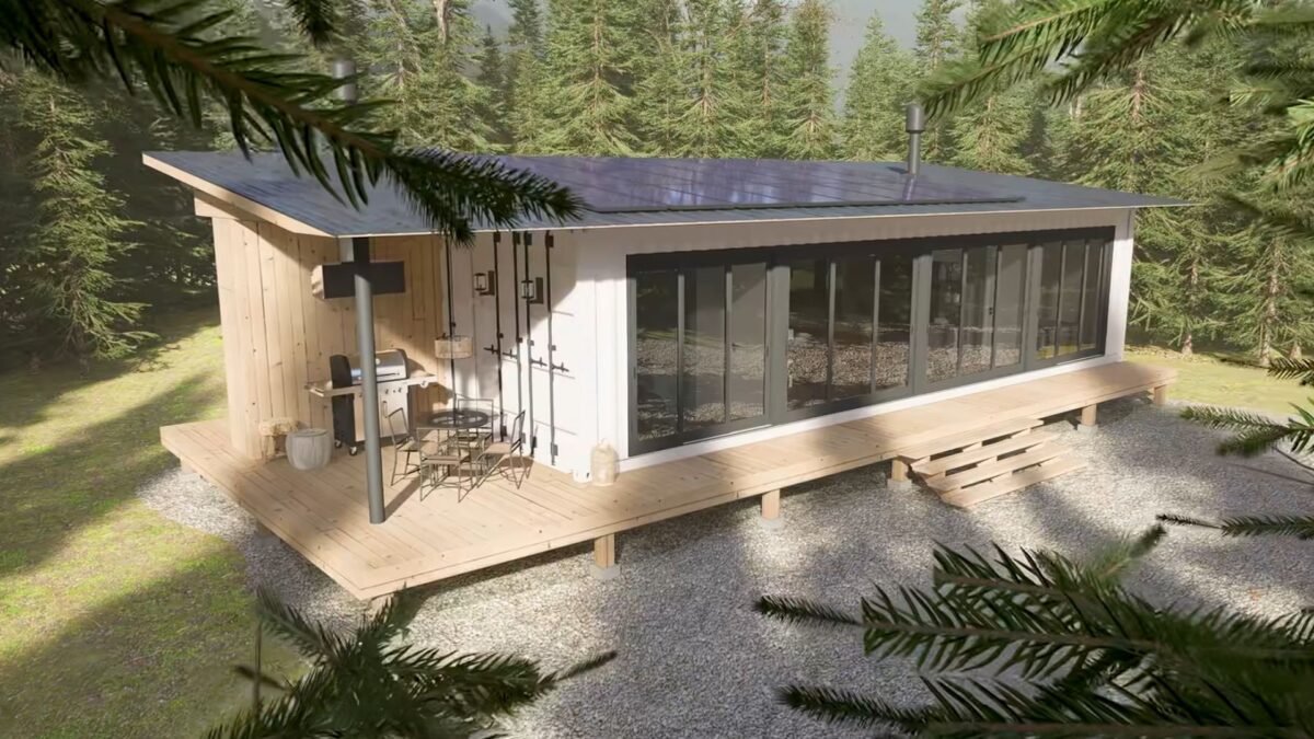 Living The Best Urban Chic Life In A Trendy Three-Bedroom Container Home