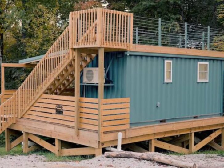 Cozy Container Home In The Woods Is The Best Option For Some Relaxing Time