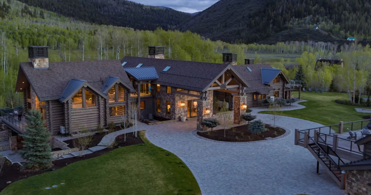 A $25,900,000 Rustic Cabin And Luxury Villa Combo That’ll Have You ...