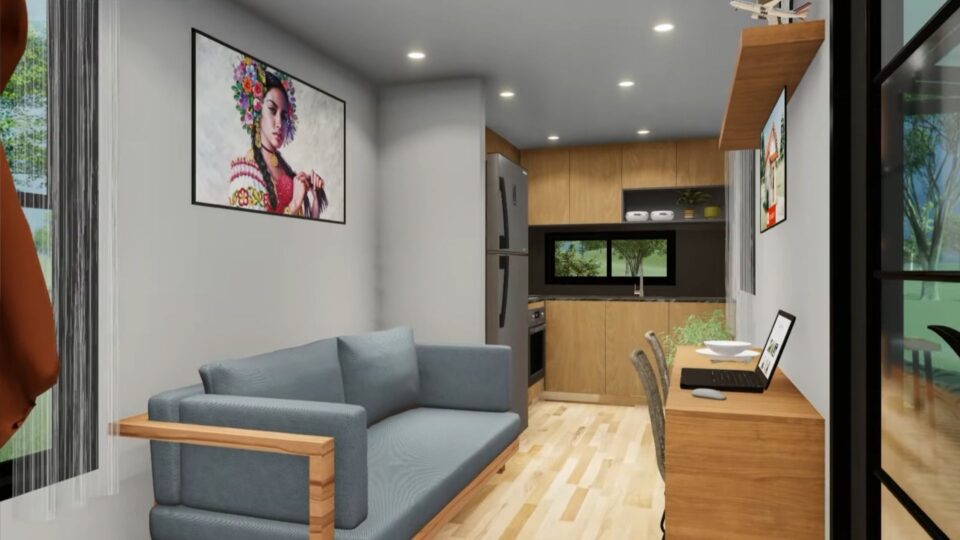 The Incredible Before And After Of An Old Shipping Container