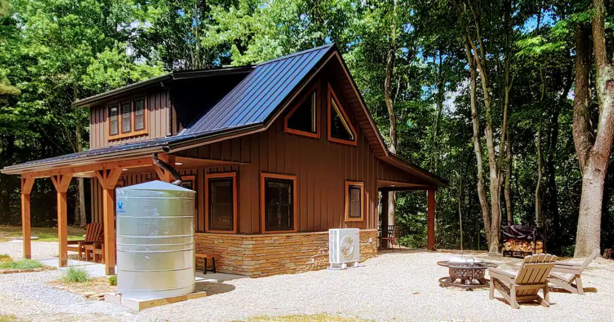 Get Lost In The Magic Realm Of A 600 Sq Ft Cabin, Hidden Safely In A ...