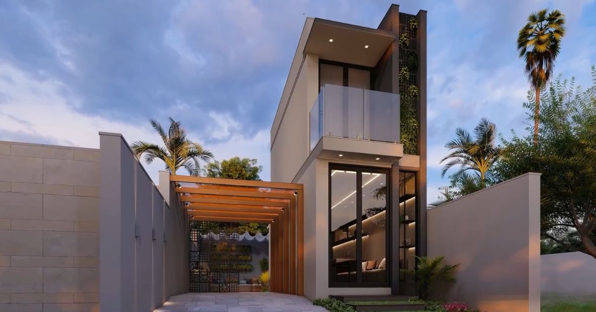 Come See A Stacked Container Home That Has The Most Innovating Design Ever