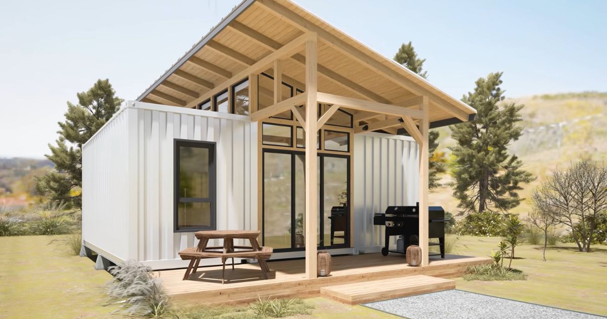 Unveil The Charm Of This Stunning Container Home With Three Bedrooms ...