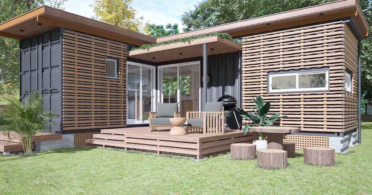 Oh, You Won't Believe What This Cool Container House Hides Inside