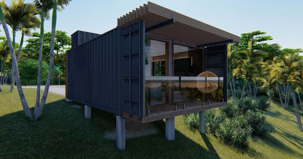You Don't Need A Villa When This Container House Shows You Modern ...