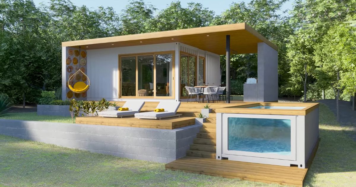 Escape Technology and Embrace Nature’s Magic in This Epic Container Home