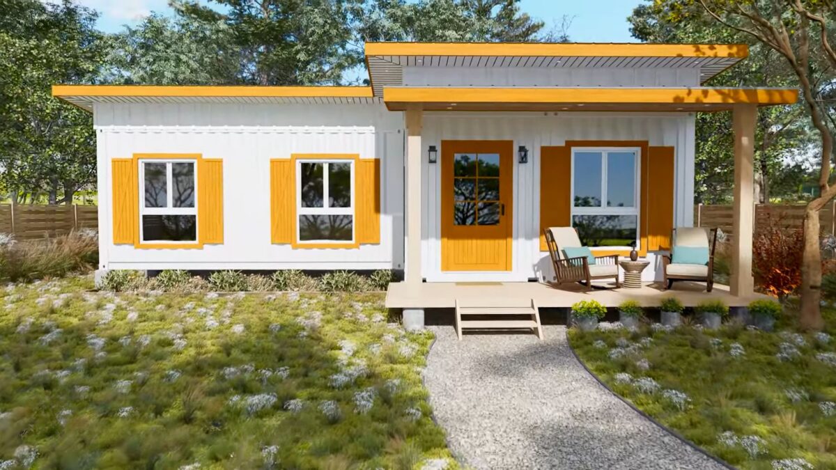 Here's A Retro Container House That’s Got Nostalgia And Groovy Vibes ...