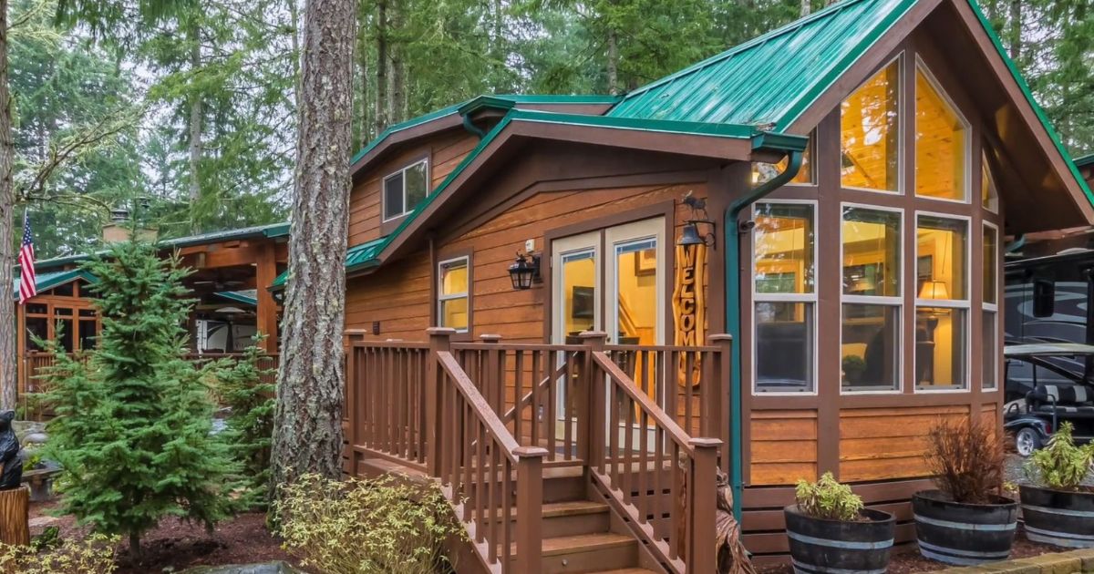 Oh, You Gotta See The Thing This Simple, Rustic Cabin In Washington ...