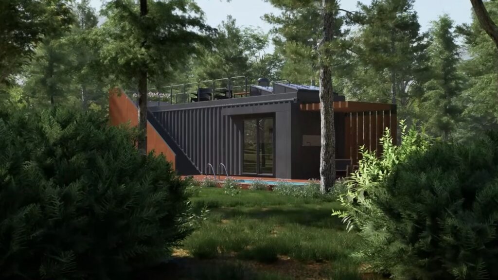 Unveil The Charm Of This Stunning Container Home With Three Bedrooms ...