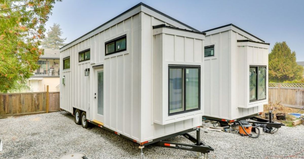 Enter An All-White Tiny Home And Unlock All Your Creative Potential