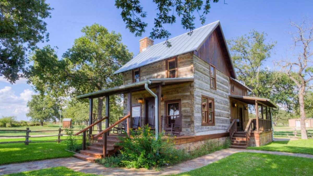 Sway Into The Sunset From The Porch Of This Cozy Rustic Retreat