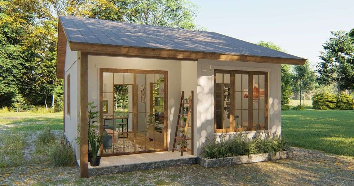 Here's A Tiny House That Will Make You Come For The Exterior And Stay ...