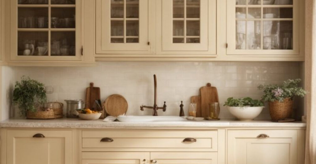 27 Stunning Cream Color Kitchen Cabinet Ideas