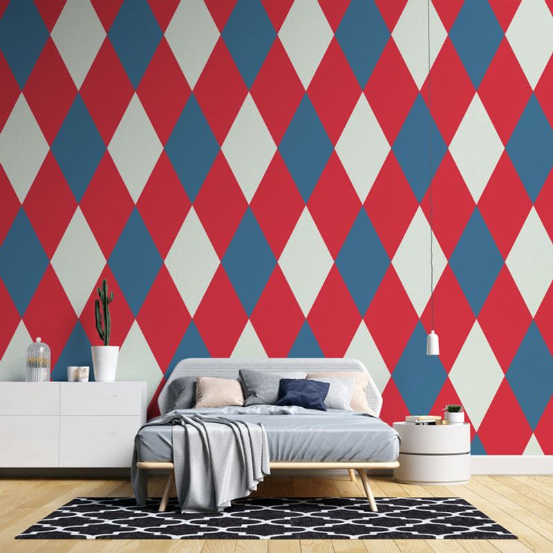 17 Reasons Why Harlequin Patterns Are the New Interior Design Crush