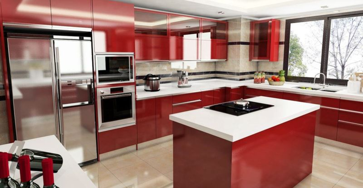 18 Gorgeous Red Kitchens That'll Have You Reaching For A Gallon Of Paint
