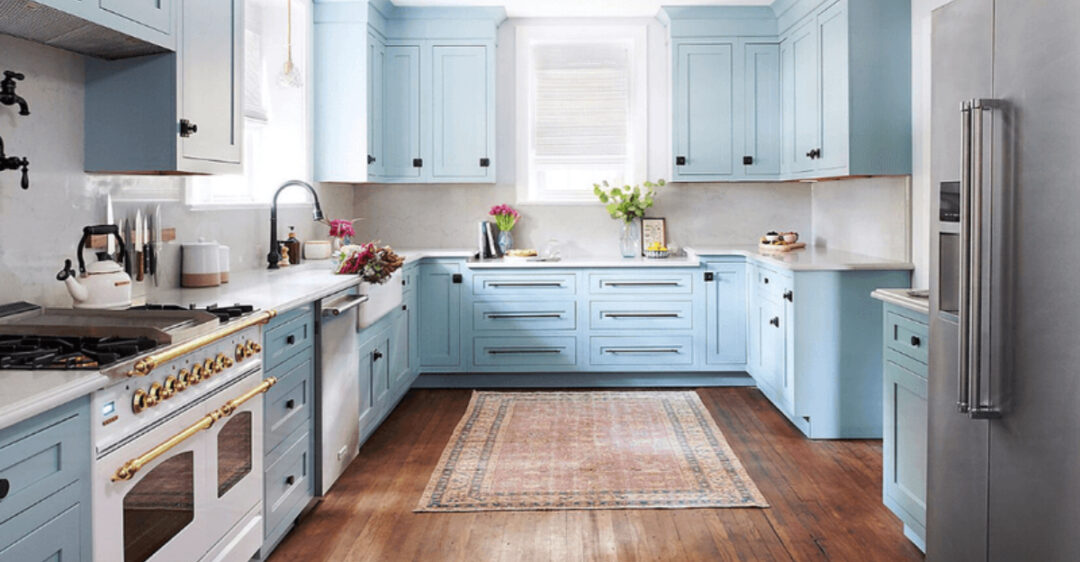 20 Light Blue Kitchens – The Magic Of Light Blue Comfort