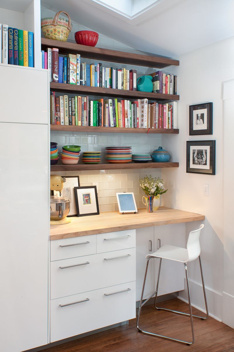 15 Brilliant Ways To Repurpose A Kitchen Desk Space