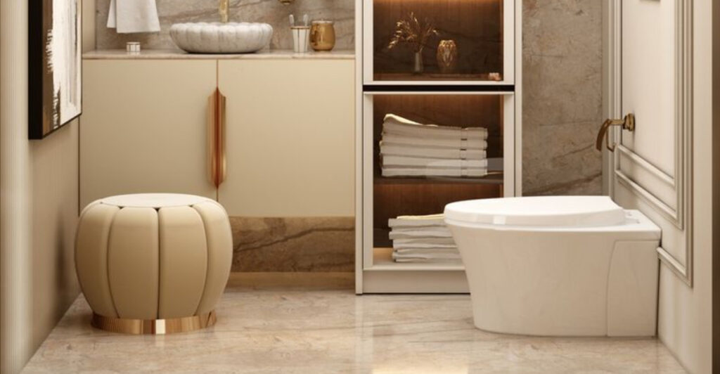 20 Design Tricks To Instantly Boost A Boring Powder Room