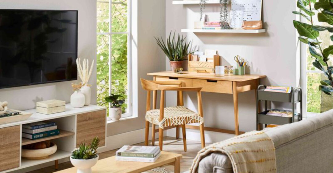 Genius Ideas For That Awkward Space Between Two Windows